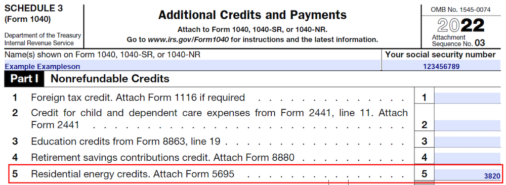 How To Claim The Solar Tax Credit Using IRS Form 5695