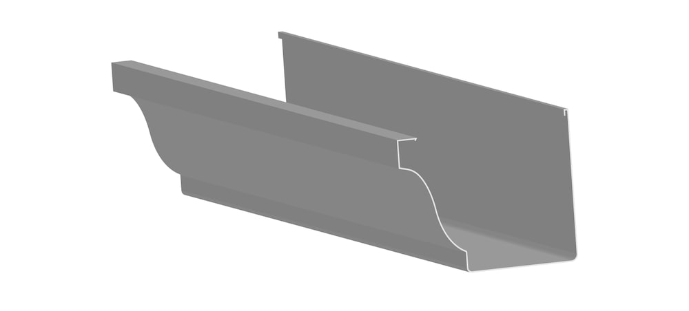 5 K Style Gutter Profile